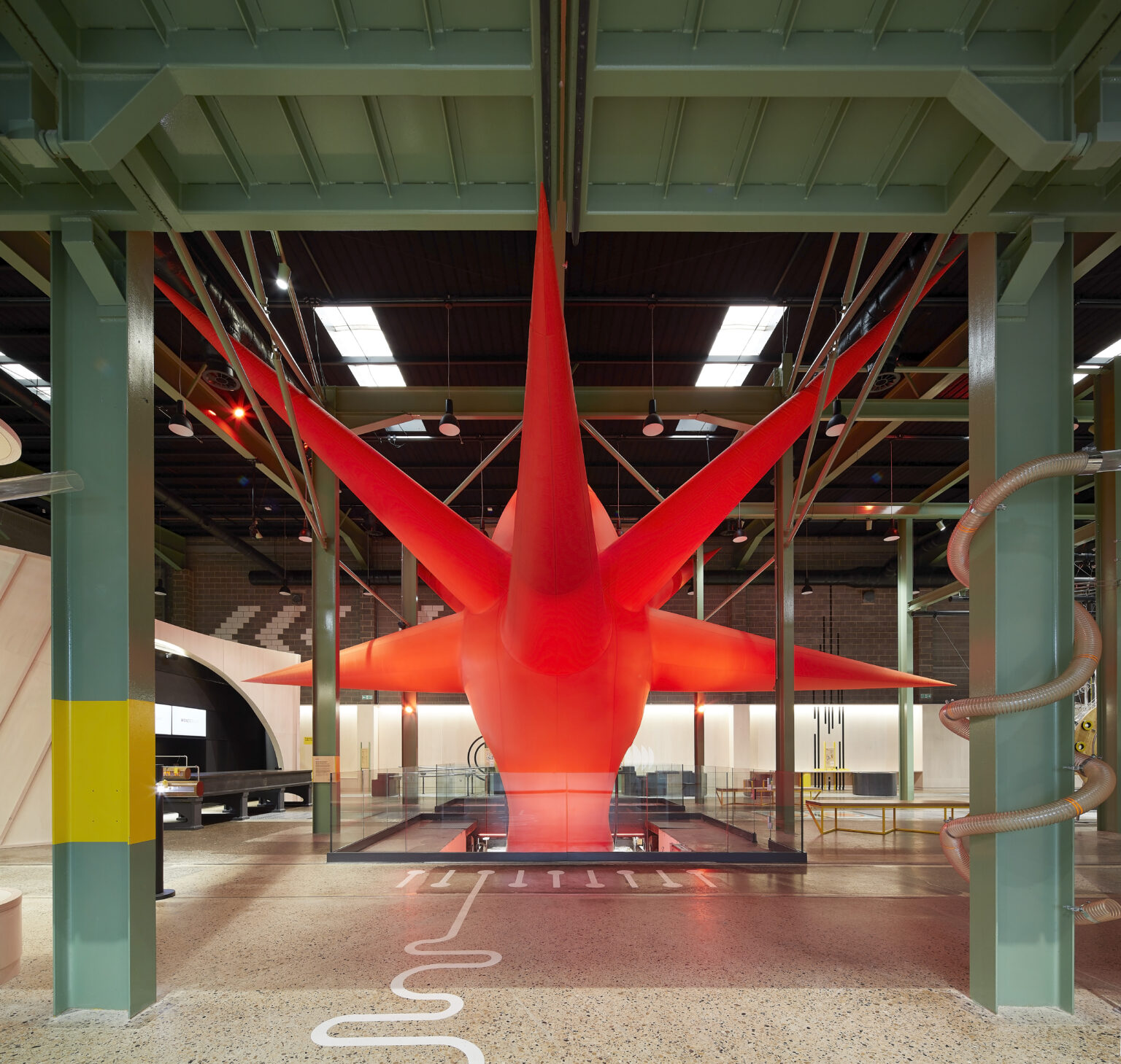 Wonderlab's spiky inflatable sculpture: Mass by Steve Messam - National ...